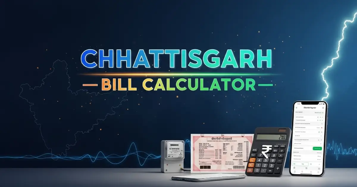 Chhattisgarh Electricity Bill Calculator Online