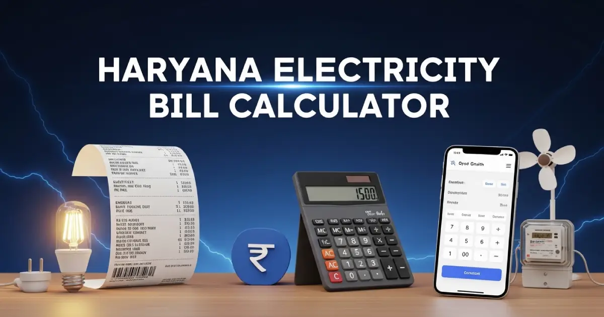 Haryana Electricity Bill Calculator Online