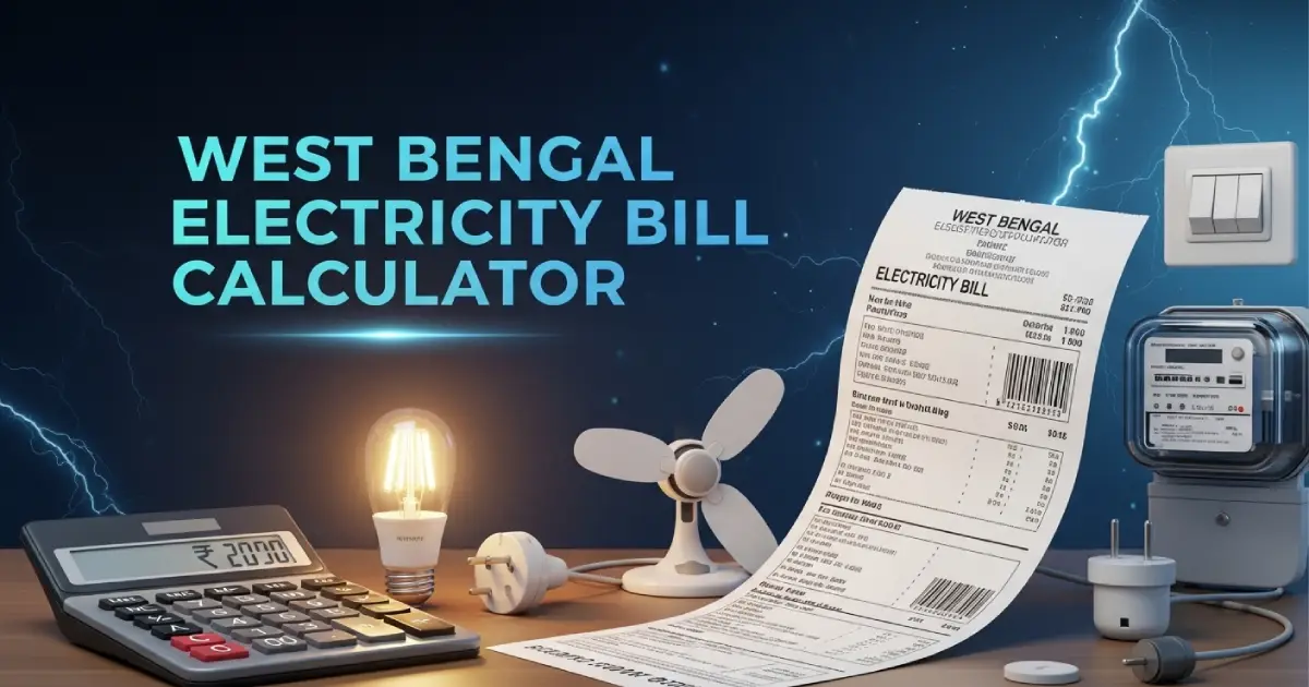 West Bengal Electricity Bill Calculator Online